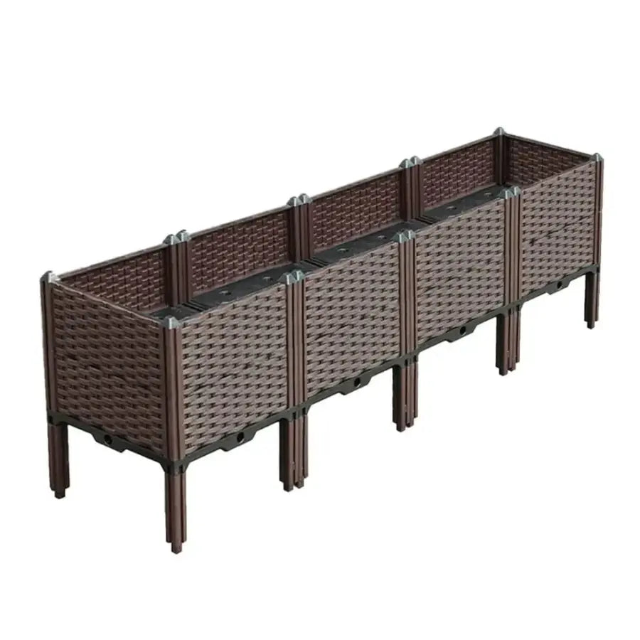 160cm Raised Deep Planter Box - Ideal for Vegetables, Herbs, and ...