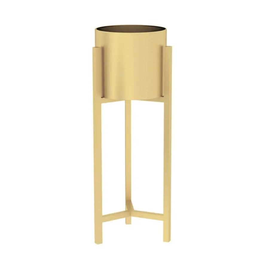 60cm Gold Metal Plant Stand - Elegant & Durable Planter with Detachable ...